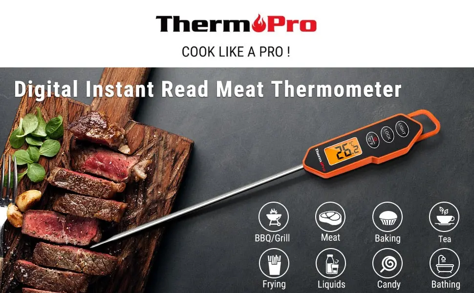 TERMOMETRO DIGITAL "THERMO PRO" TP01-H
